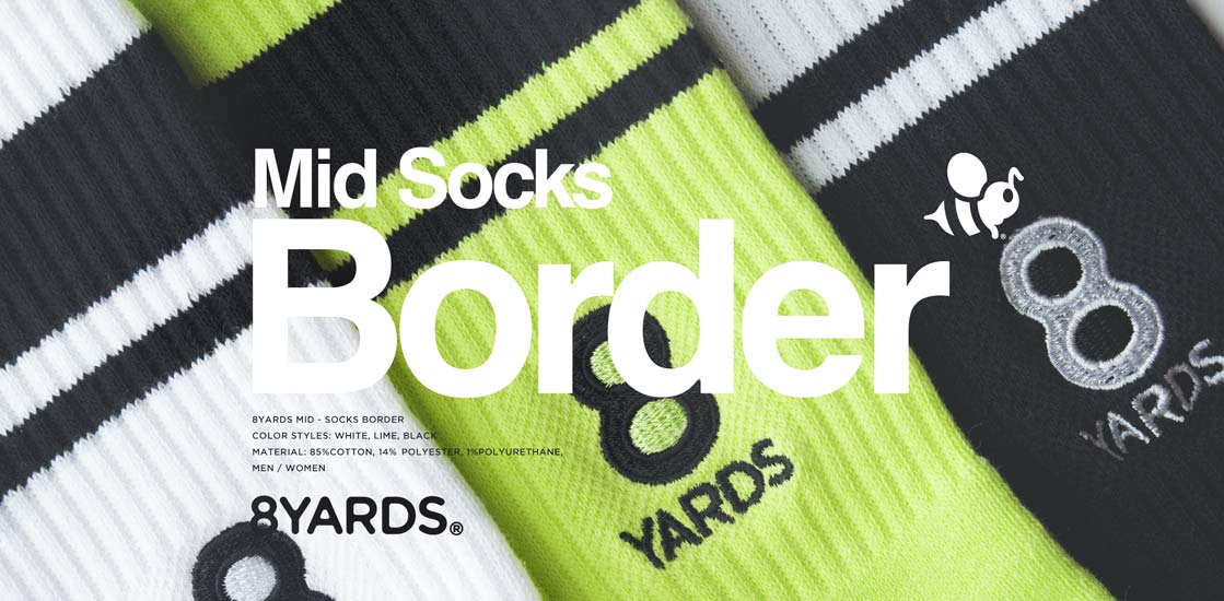 8YARDS / Men’s Loose Fit Socks